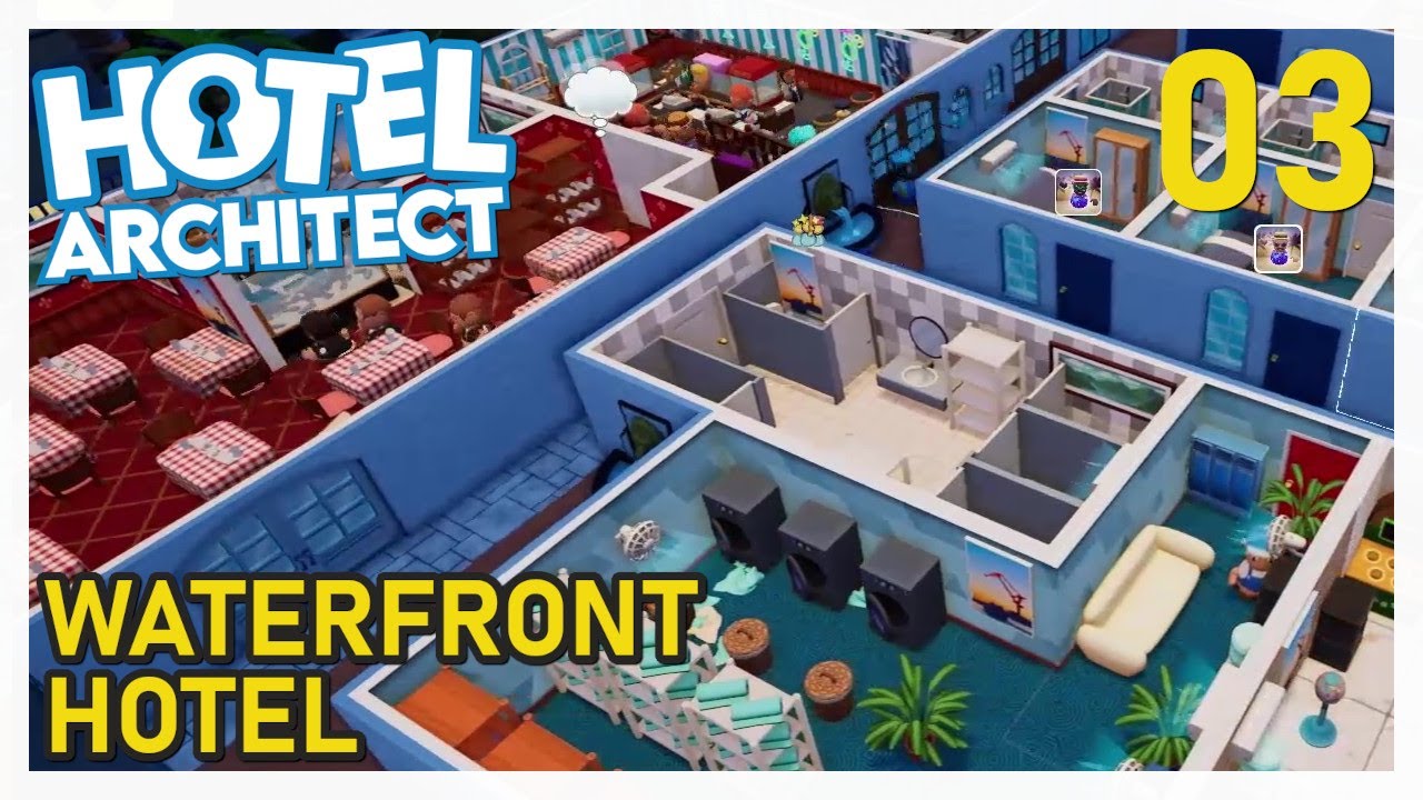 The Waterfront Hotel - Santorini // Hotel Architect Sandbox Mode - E3: ROAD to 1 MILLION - YouTube