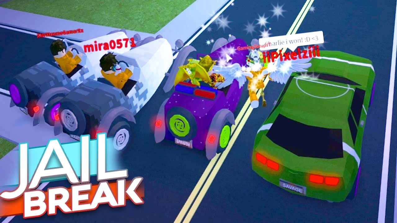 RACING the NEW CLASSIC CAR in JAILBREAK!! (Roblox) - YouTube