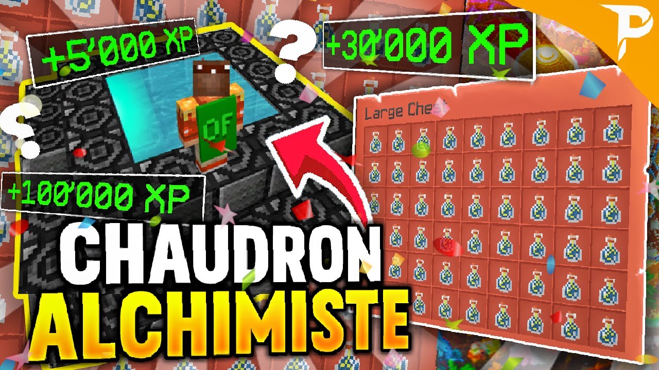 J'AI CRAFT LE CHAUDRON EN -24H (+200 Lightning Potions) - PALADIUM V8 ...