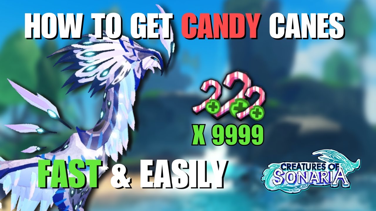 GET A LOT OF CANDY CANES QUICKLY IN CREATURE OF SONARIA - YouTube
