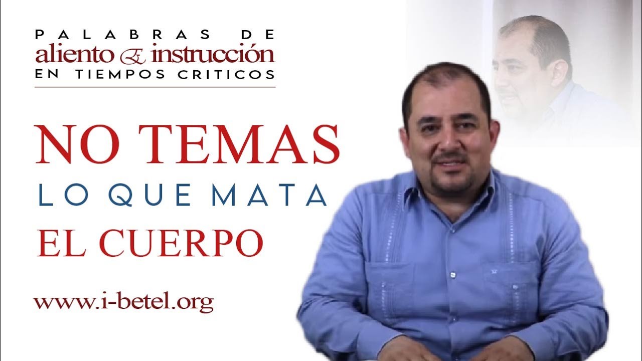 Palabras de Aliento e Instrucción en Tiempos Críticos - No temas lo que ...