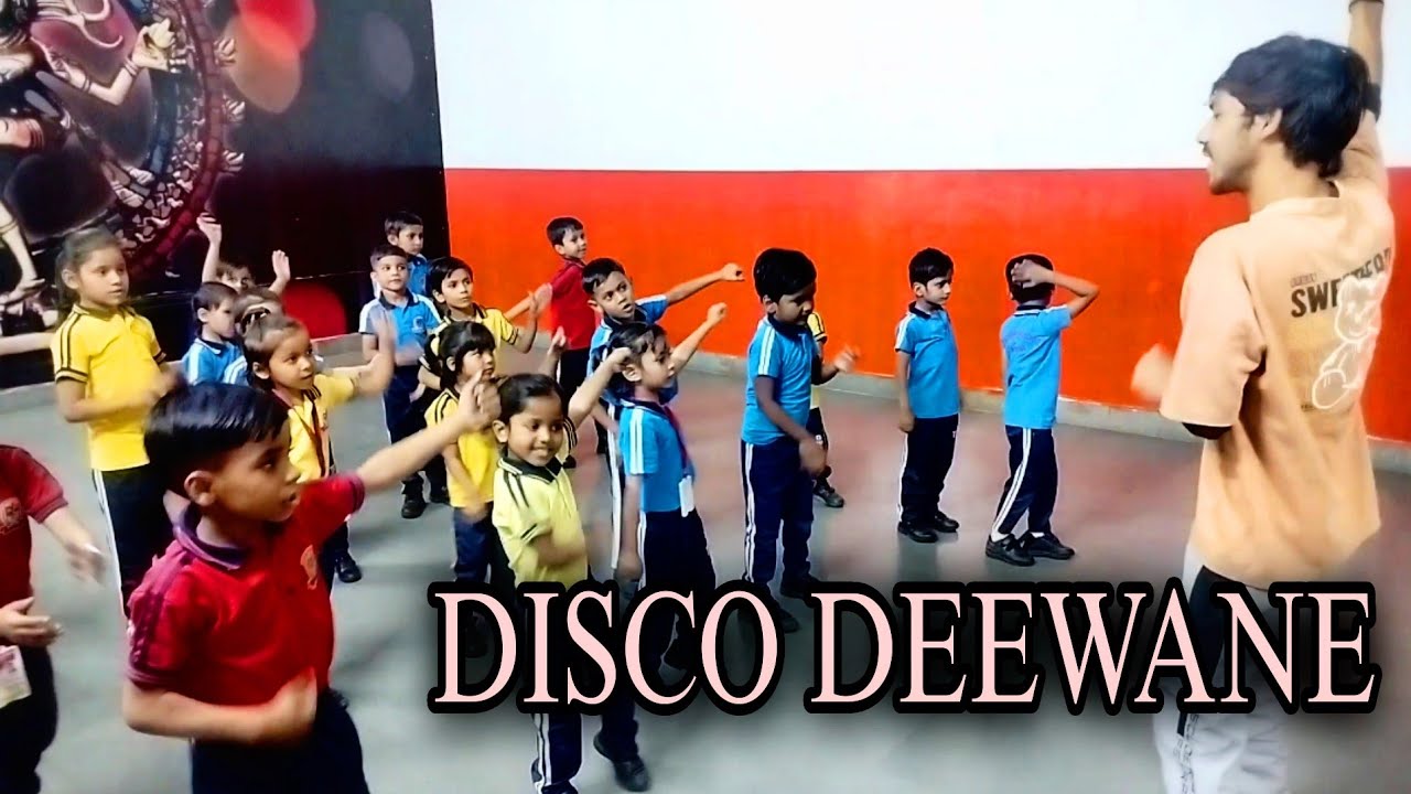 Disco deewane dance | kids dance | Aman Atariya dance - YouTube