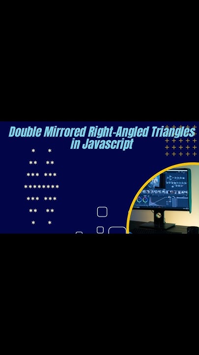 Mirror Star Pattern in #JavaScript ||Easy & Unique Pattern Logic #shortsfeed #shortvideo #shorts ...