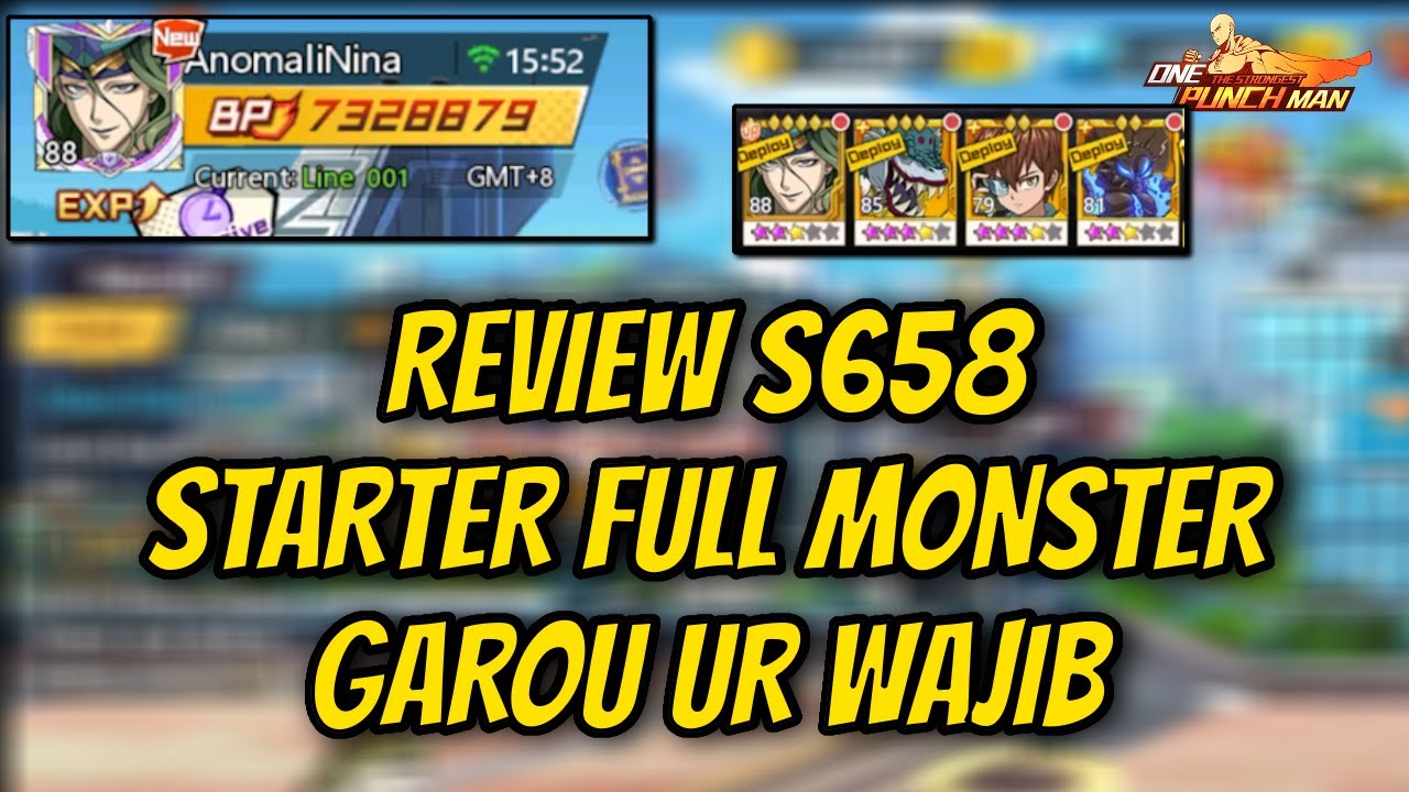 Review S658 Monster Udah Enak, Tinggal Ambil Garou! - ONE PUNCH MAN ...
