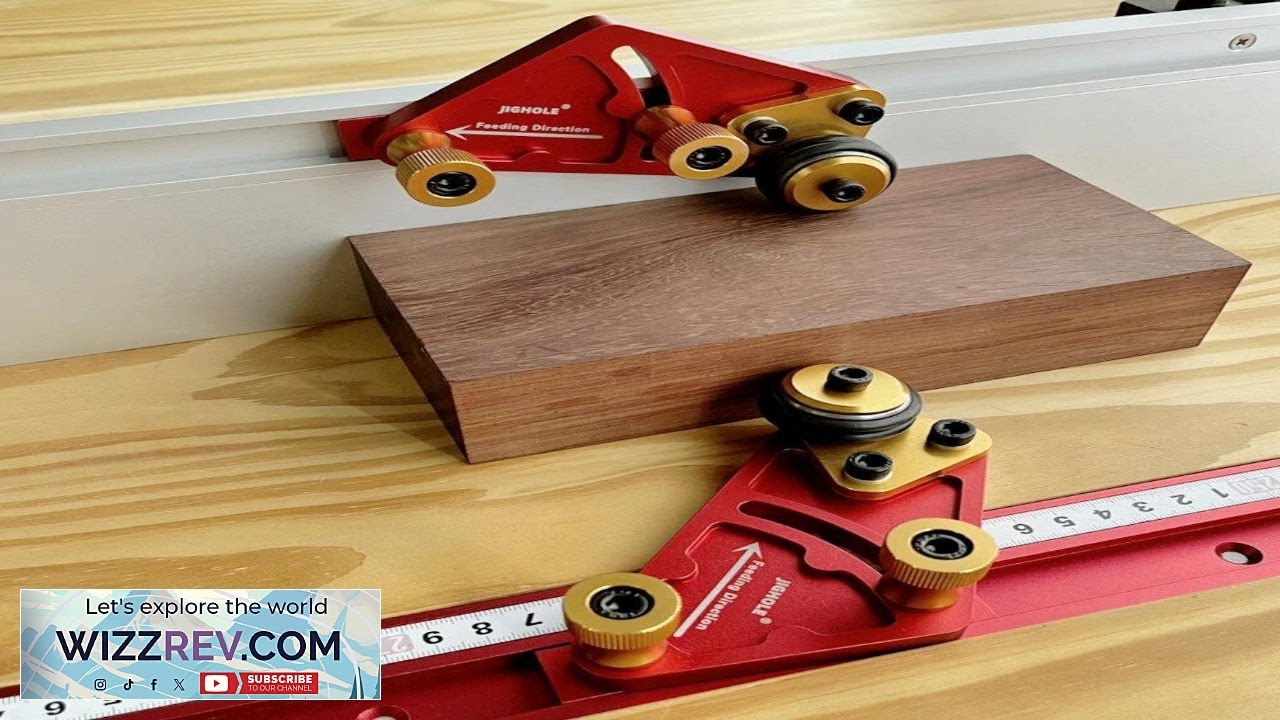 Upgraded Bearing Roller Feeder Aluminum Alloy Feather Loc Board Table ...