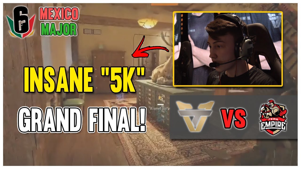 5K FROM NESKIN IN THE GRAND FINAL | TEAM ONE x EMPIRE - R6 MEXICO MAJOR ...