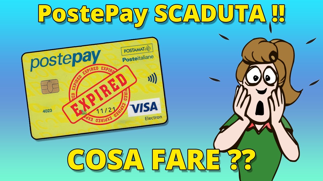 Tutorial - Come rinnovare Postepay | 2021 - YouTube