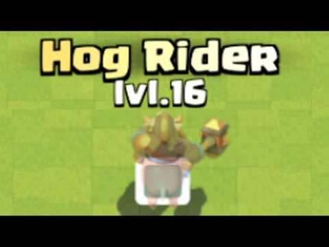 HOG RIDER LEVEL 16 - YouTube