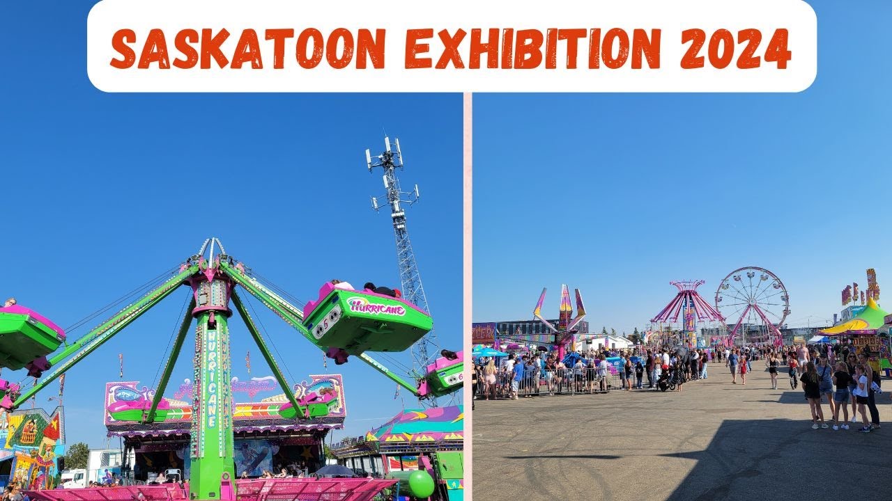 My FIRST TIME at the SASKATOON EXHIBITION and FOLK FEST 2024 - YouTube