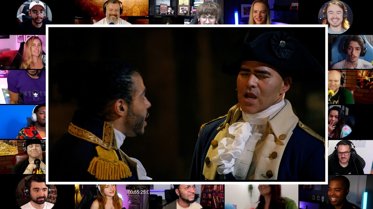 Guns and Ships | Hamilton : 2020 | Reaction Mashup - YouTube