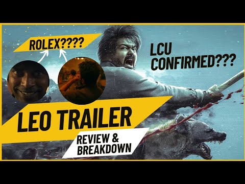 Leo trailer review and breakdown / #leotrailer #leotrailerreview - YouTube