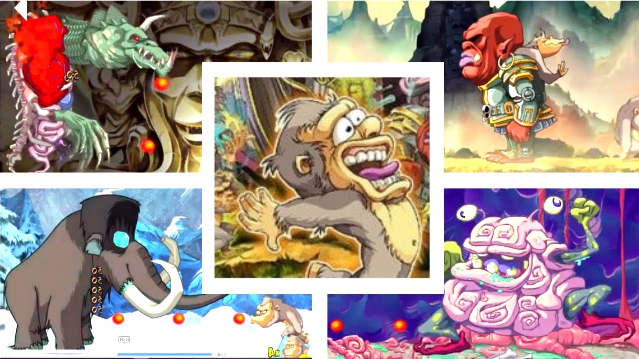 Toki - All Bosses + Ending [ Pro-Hits ] - YouTube