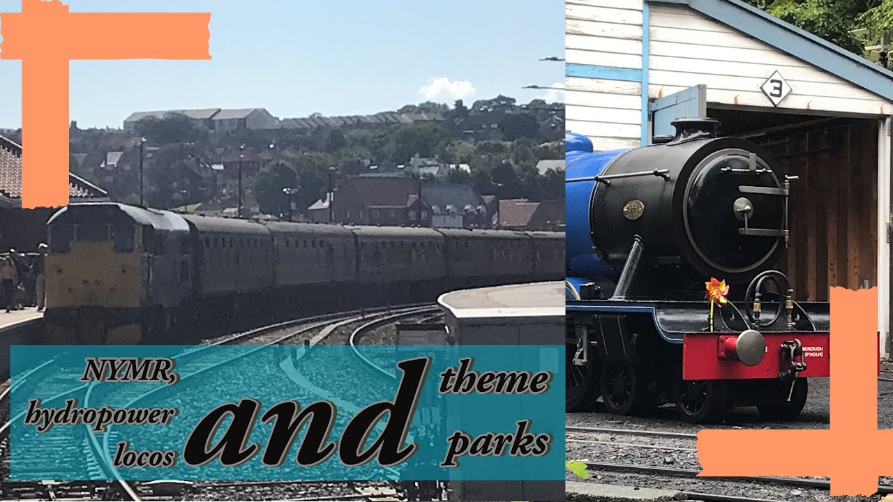 NYMR, hydrogen powered locos and theme parks - YouTube