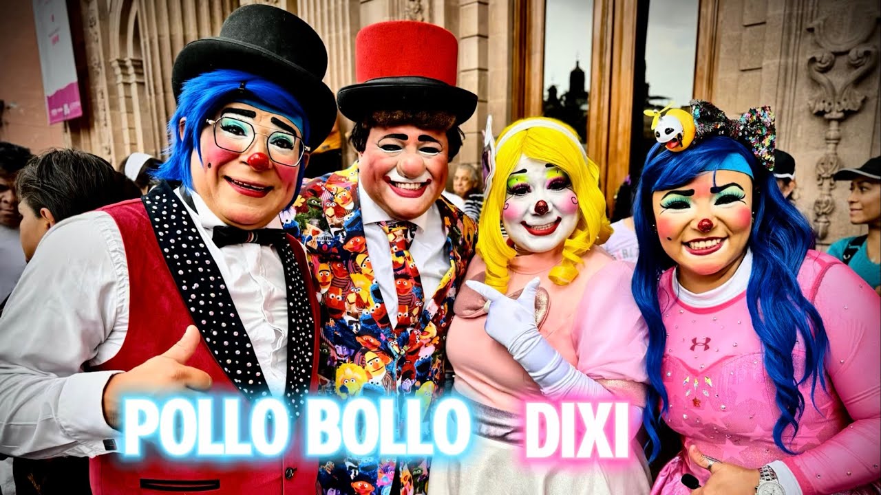 Payasos DIXI y Pollo Bollo de Guadalajara Jalisco MX - YouTube