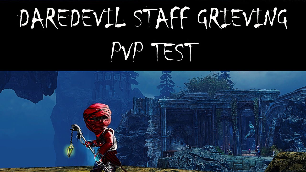GuildWars2 Daredevil Staff Grieving PVP Test - YouTube