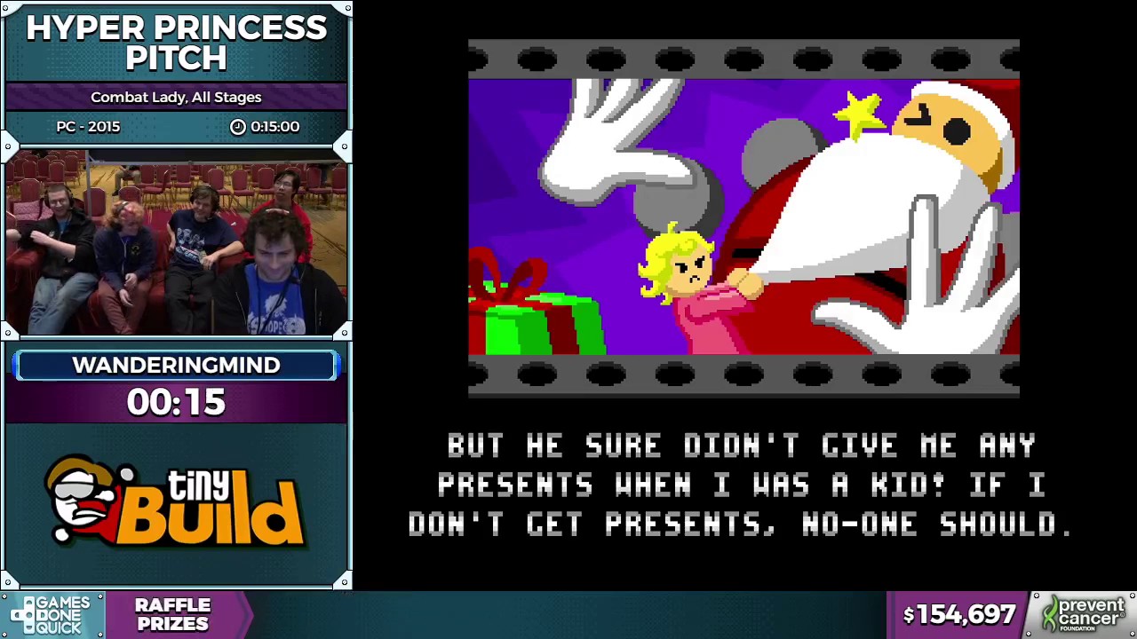 Hyper Princess Pitch by thewanderingmind in 14:08 - AGDQ 2017 - Part 16 ...