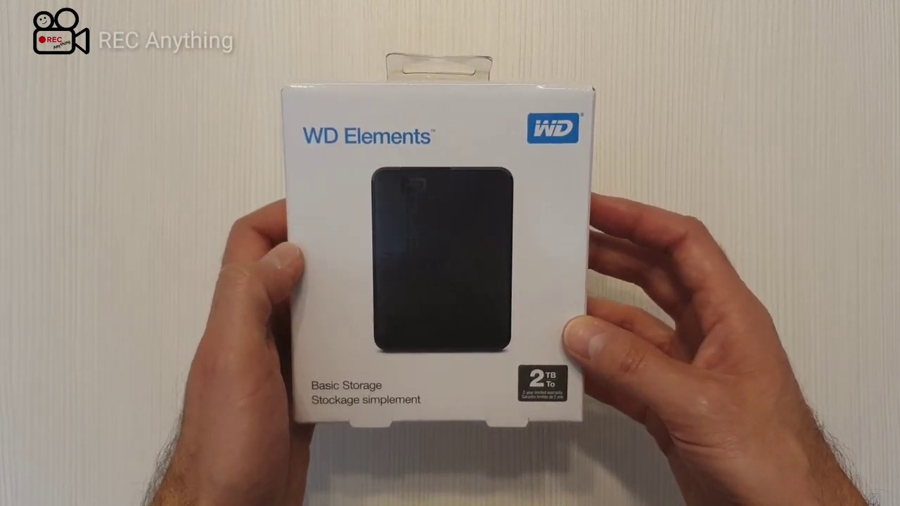 The new 2021 WD Elements 2TB - YouTube