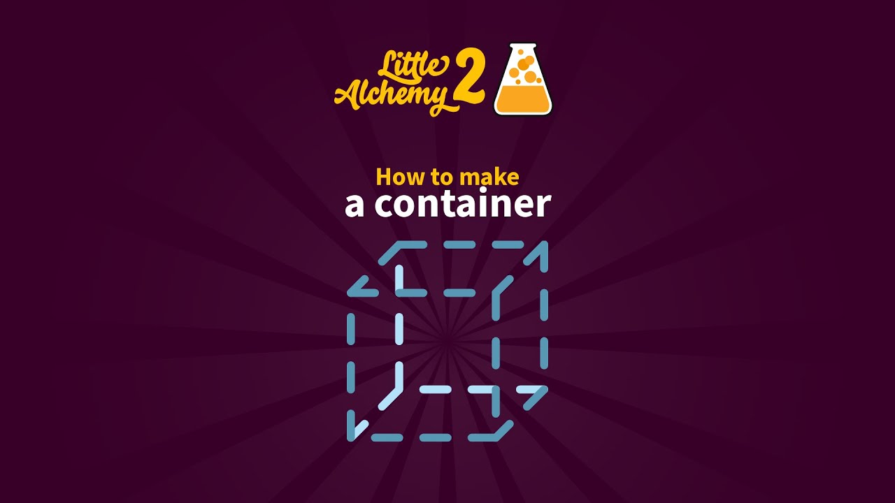 How to make a CONTAINER in Little Alchemy 2 - Official Hints - step by ...