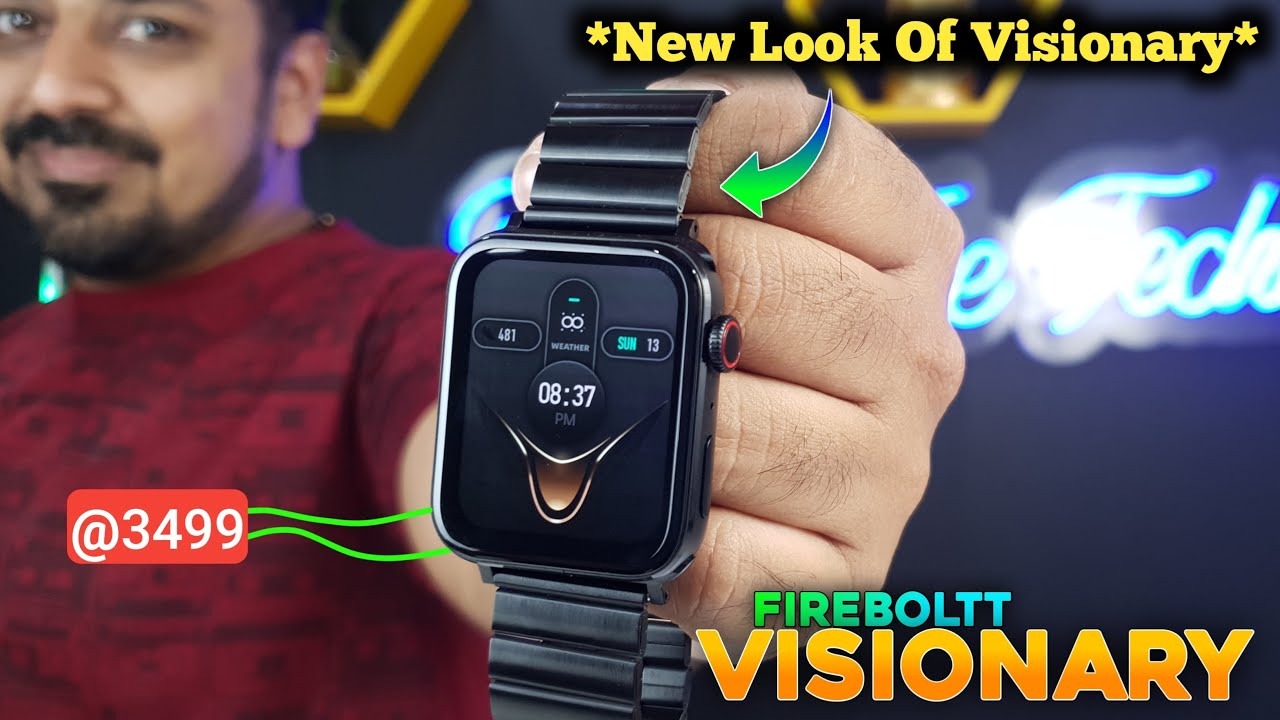 Fireboltt Visionary Come Back With New look *Fireboltt Visionary Ultra ...