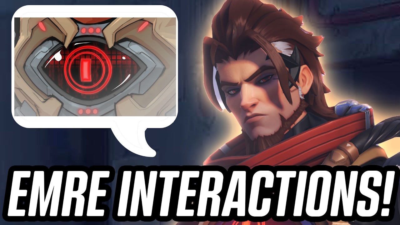 The NEW Emre Interactions in Overwatch are TRAGIC! - YouTube