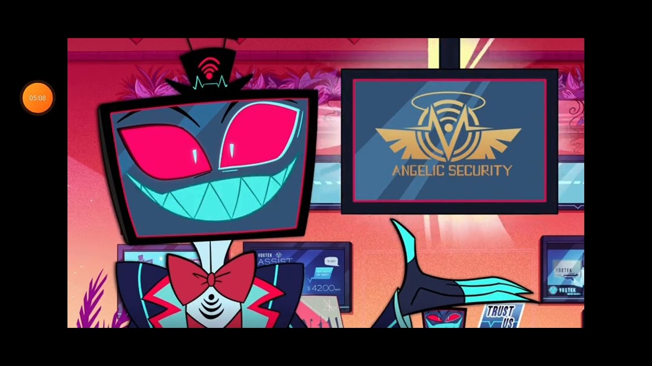 Che fine ha fatto la "Voxtech: Angelic Security"? #hazbinhotel # ...