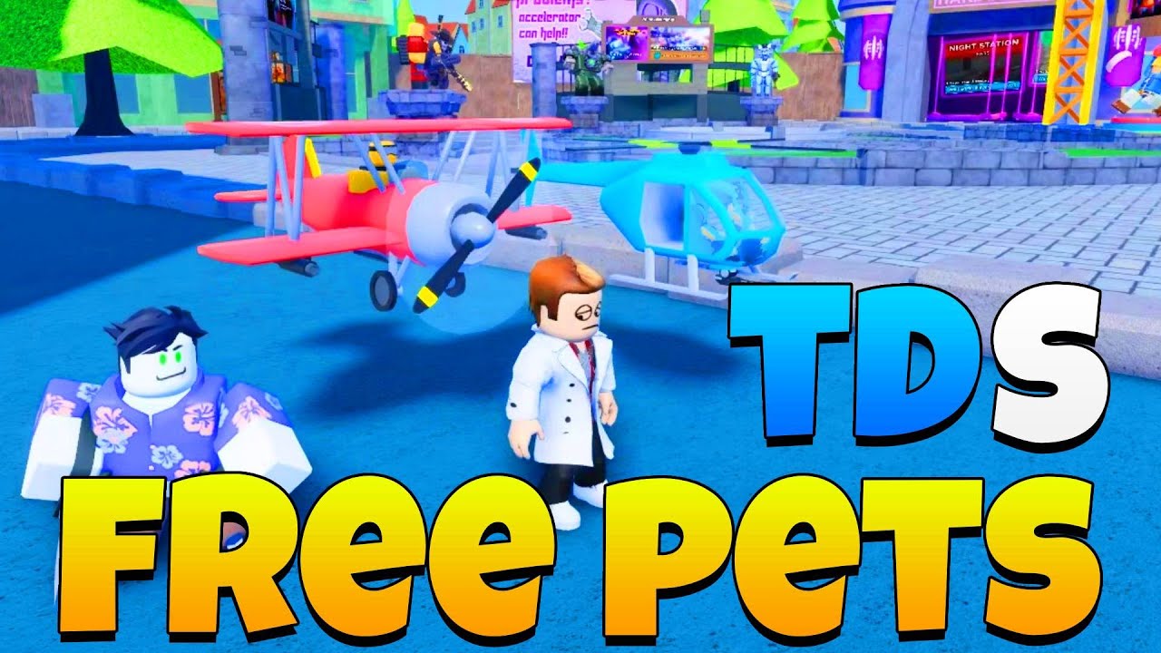 NEW FREE TOWER PETS TDS - Tower Defence Simulator - YouTube