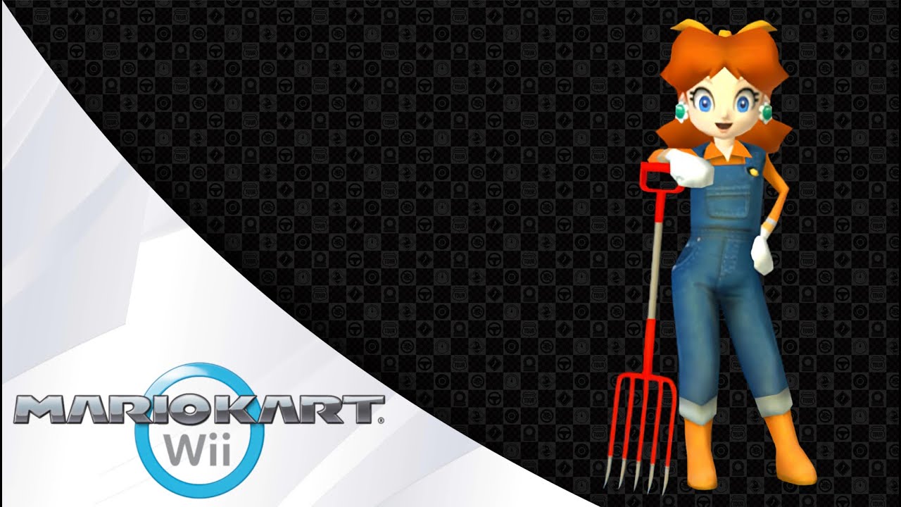 Princess Daisy Mario Kart Wii