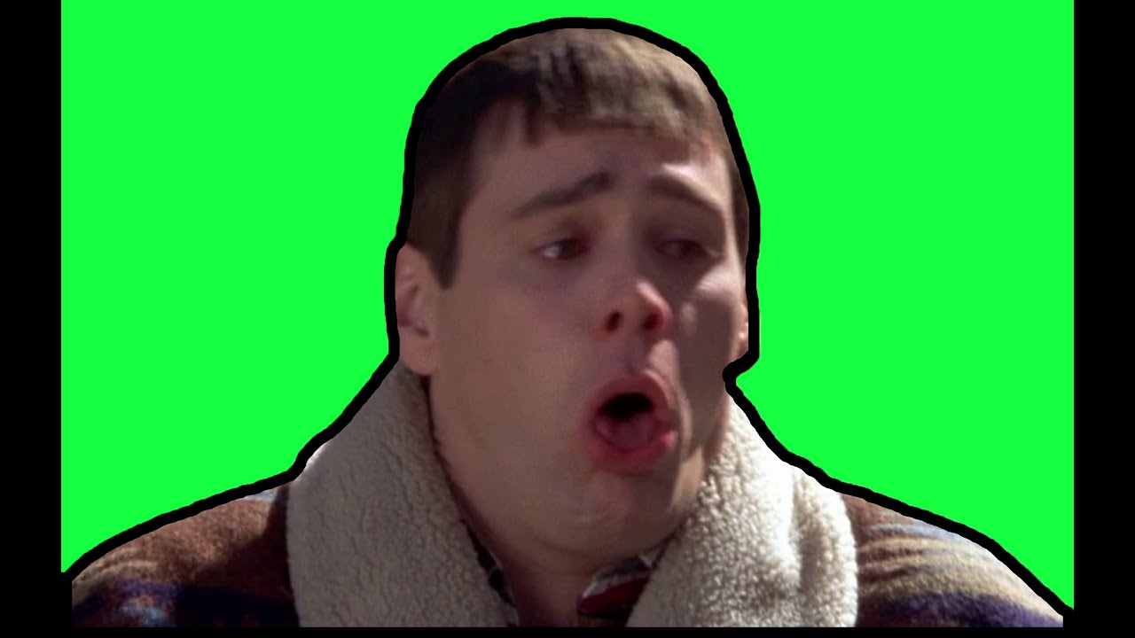 GreenScreen Dumb & dumber Jim carrey is sad - YouTube