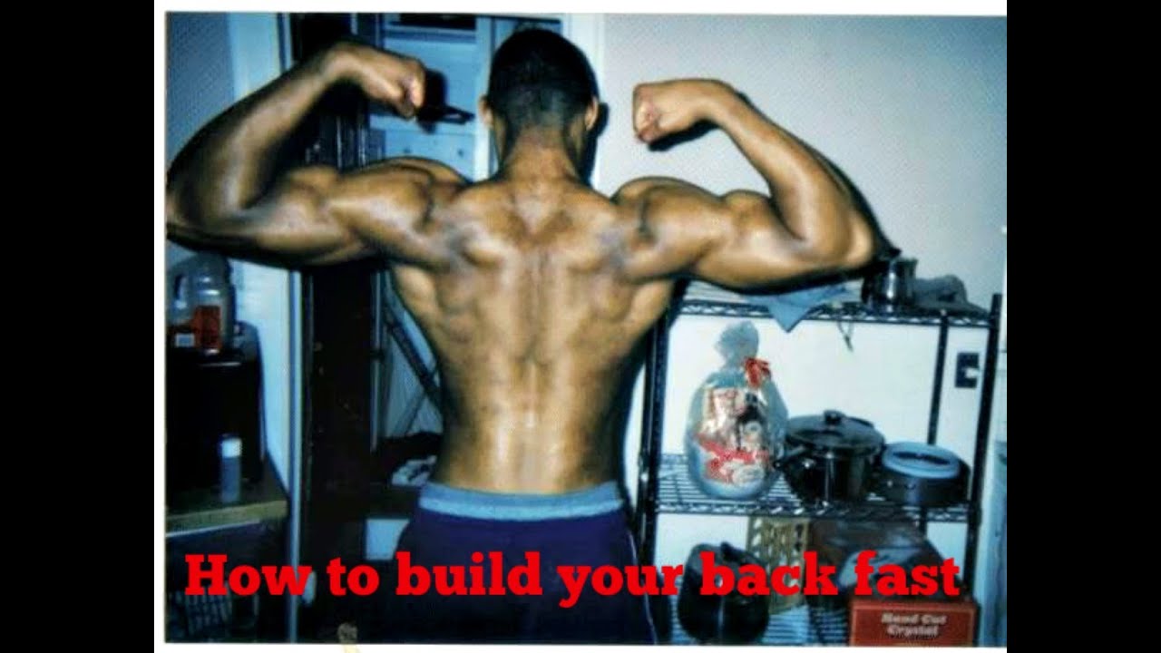 3 WAYS TO BUILD UP YOUR BACK SUPER FAST - YouTube