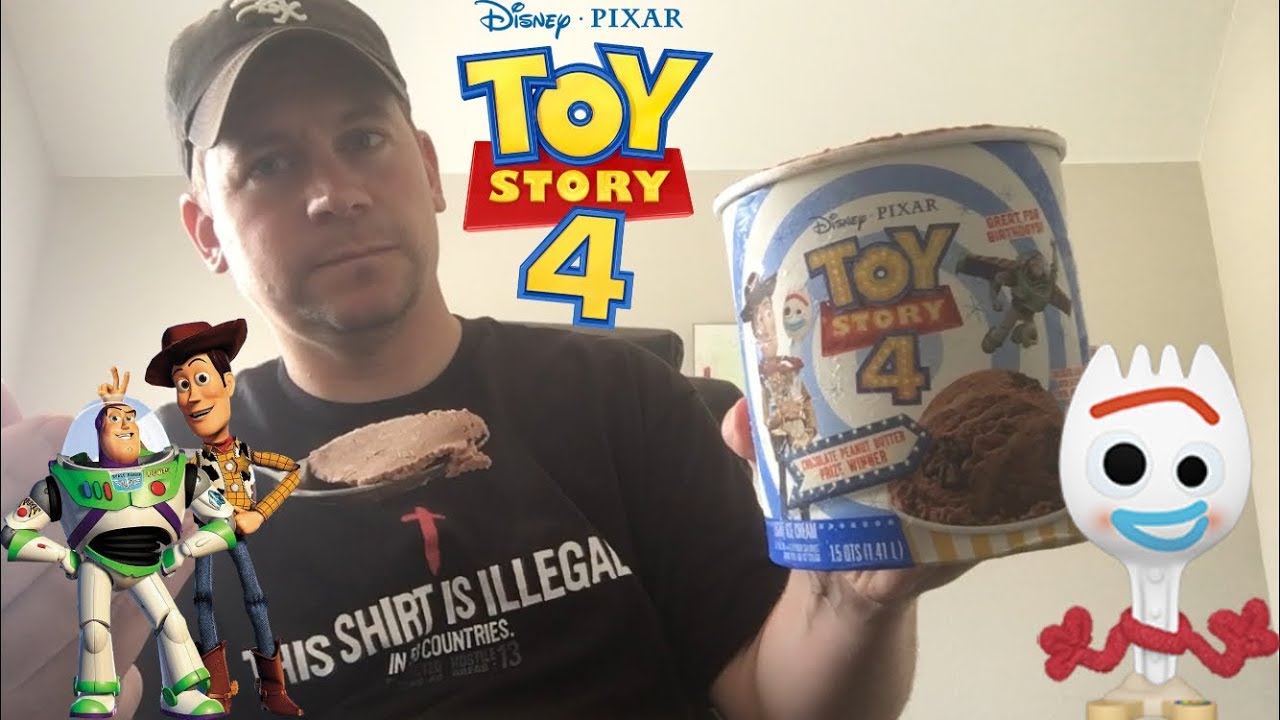 Jackson Reviews Toy Story 4 Ice Cream - YouTube