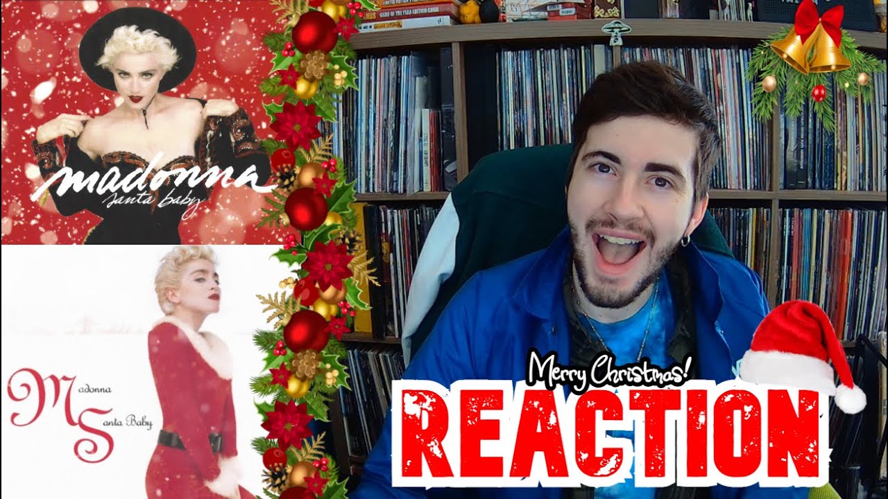 Madonna - Santa Baby 🎅 1ST LISTEN REACTION! | Madonna Monday | Merry ...