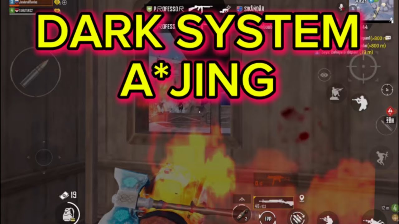 Dark System parah⁉️ teman didekatnya knock lalu dirush dan di bakar ...