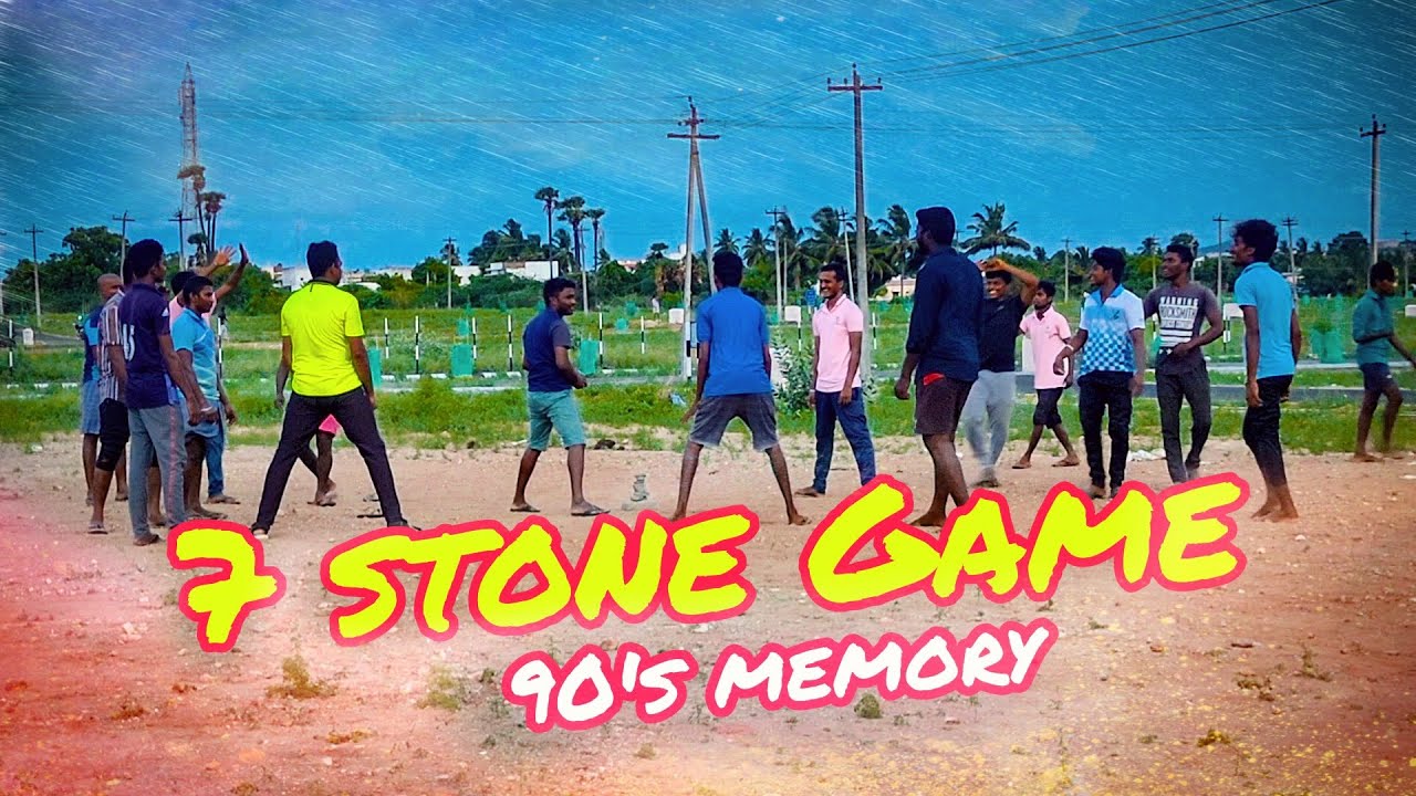 😍7-Stone 90's Kids Favorite Game🥏.. Ithu namma area👬🏻 - YouTube