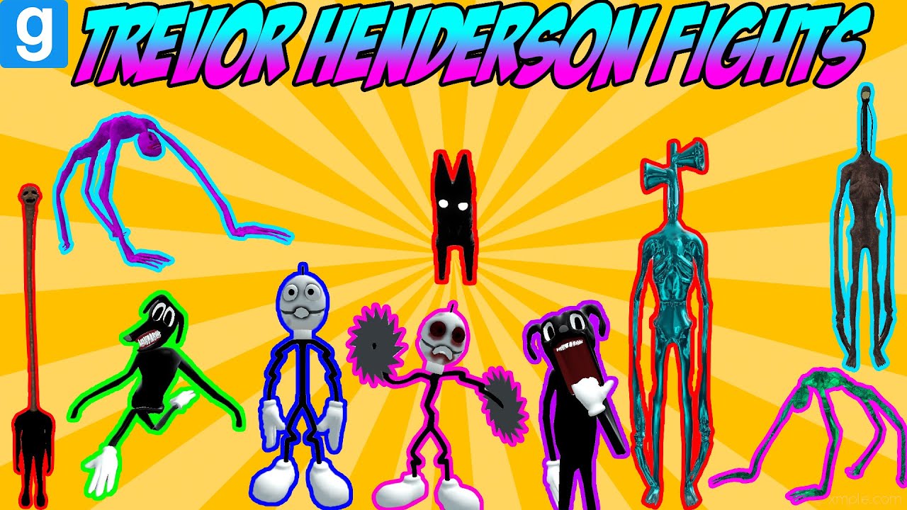 TREVOR HENDERSON NPC FIGHTS!!! - Garry's Mod Sandbox - YouTube