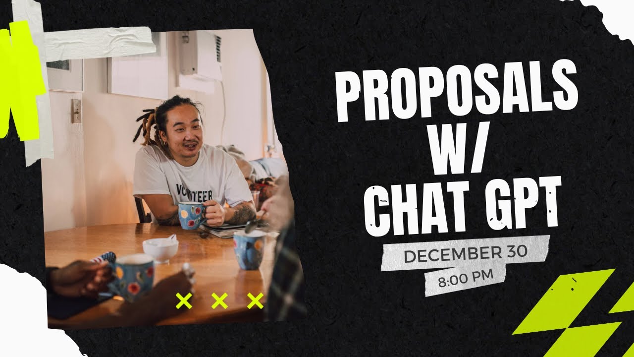 Crafting proposal emails using CHAT GPT - YouTube