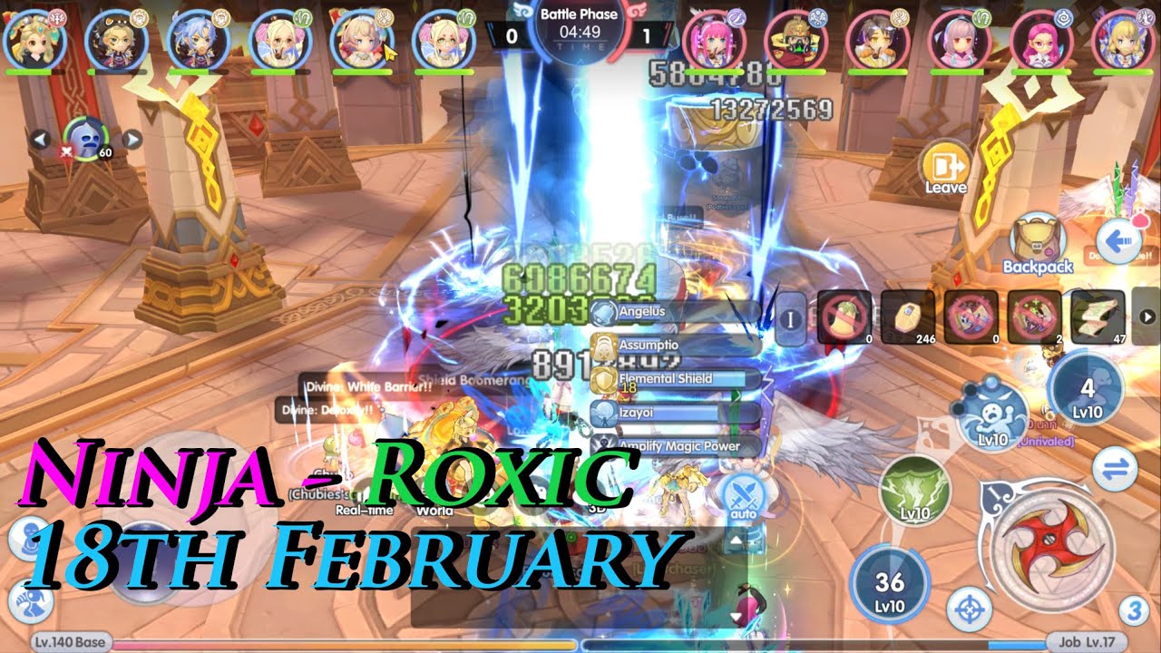 Ninja - Roxic 18th February, 2025 | rox | Ragnarok X: Next Generation ...