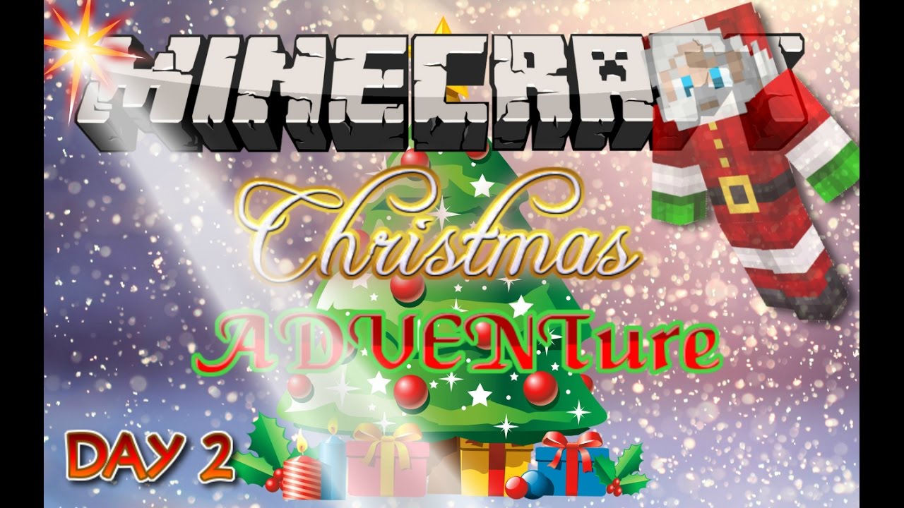 Minecraft: Christmas ADVENTure Day 2 - PARKOUR! W/ Friends - YouTube