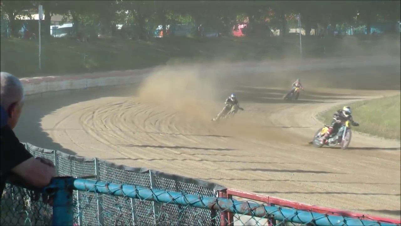Longtrack 2018 GP Qualification Sebastian Aldén Anders Mellgren Andreas ...