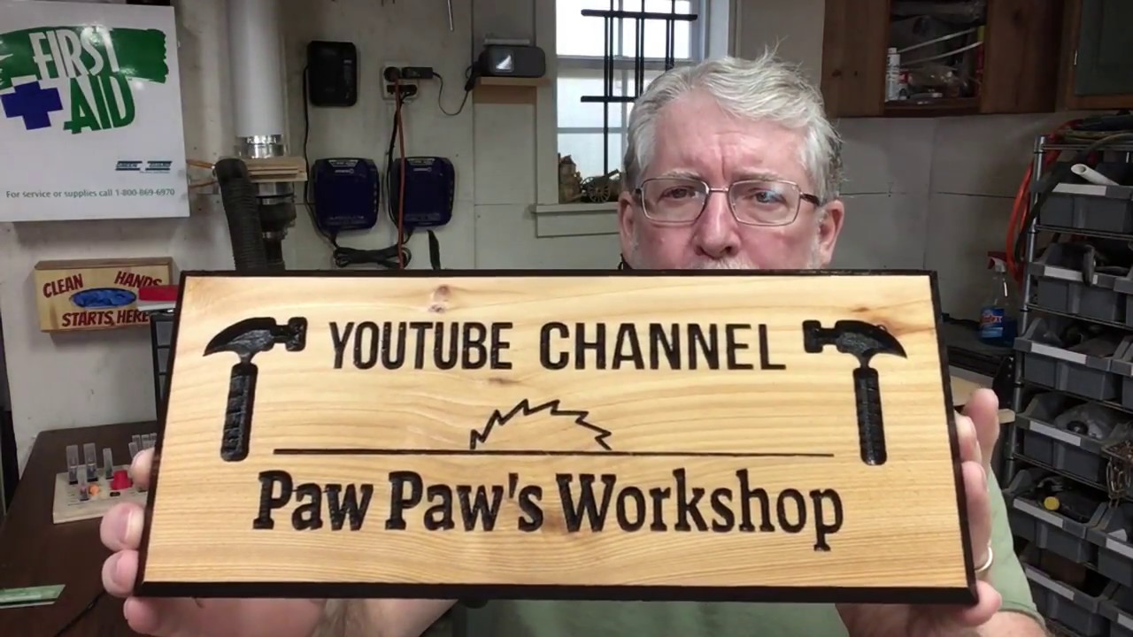 How to Finish a Wooden Sign - YouTube