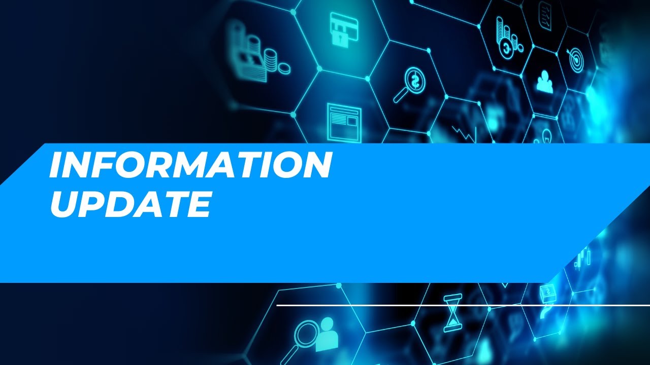 Information Update Nov 2024 - YouTube
