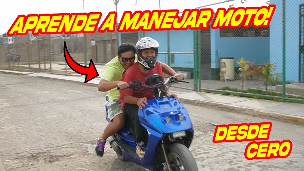 Aprende a manejar MOTO desde CERO - YouTube