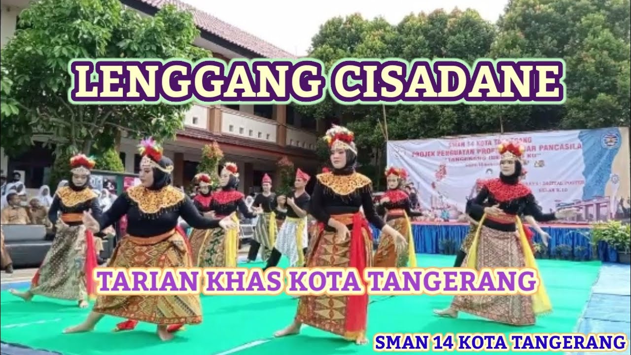TARI LENGGANG CISADANE OLEH SISWA-SISWI KELAS 10 _ KELAS TARI P5 SMAN ...