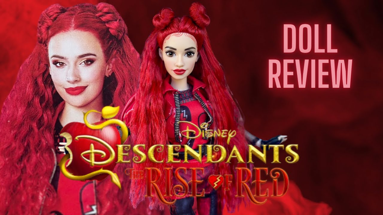 Red Doll Review ️ Descendants the Rise of Red Fashion Doll Unboxing ...
