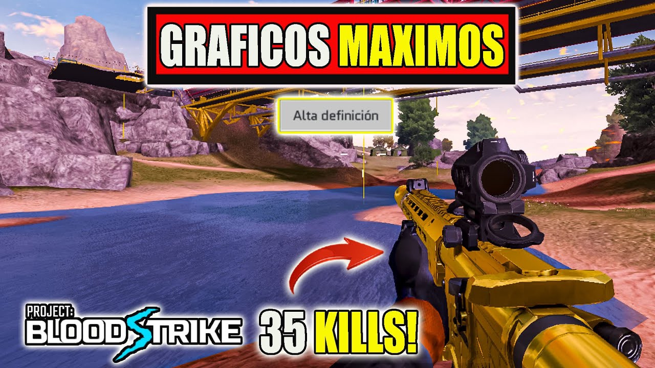 PROJECT: BLOODSTRIKE GRÁFICOS ALTA DEFINICIÓN GAMEPLAY #BLOODSTRIKECC ...