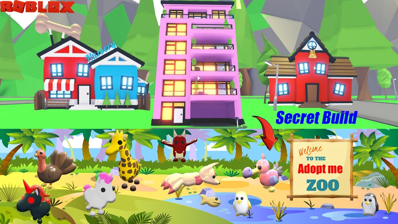 Roblox Adopt Me !! New Secret Mini Zoo Speed Build In Adopt Me ...