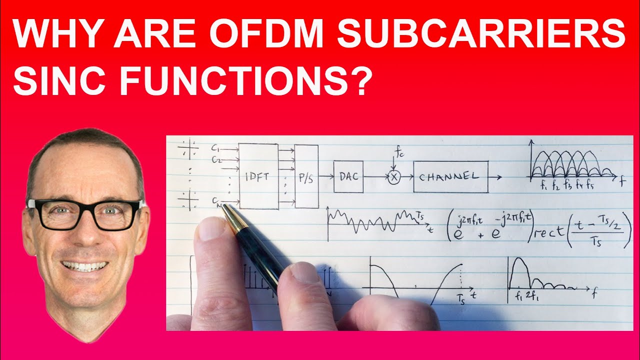 Why are OFDM Subcarriers Sinc Functions? - YouTube