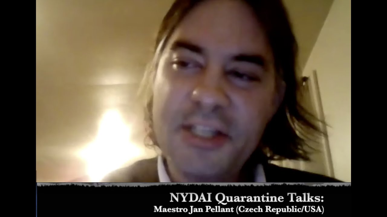 NYDAI QUARANTINE TALKS: JAN PELLANT (Czech/USA) - YouTube