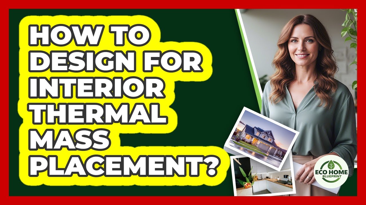 How To Design For Interior Thermal Mass Placement? - YouTube