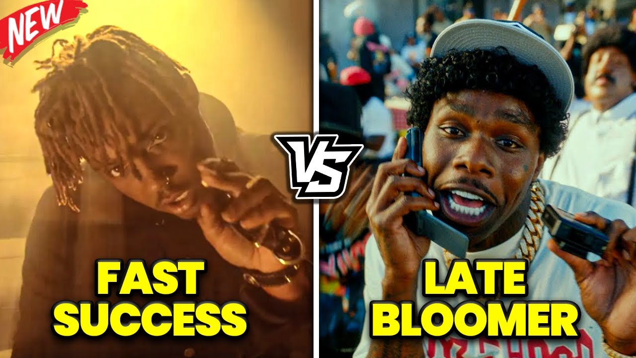 RAPPERS WHO HAD IMMEDIATE SUCCESS vs RAPPERS WHO WERE LATE BLOOMERS 🔥 ...