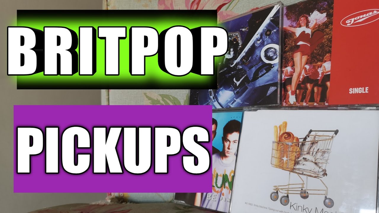 Britpop/90s Indie CD Pickups - YouTube